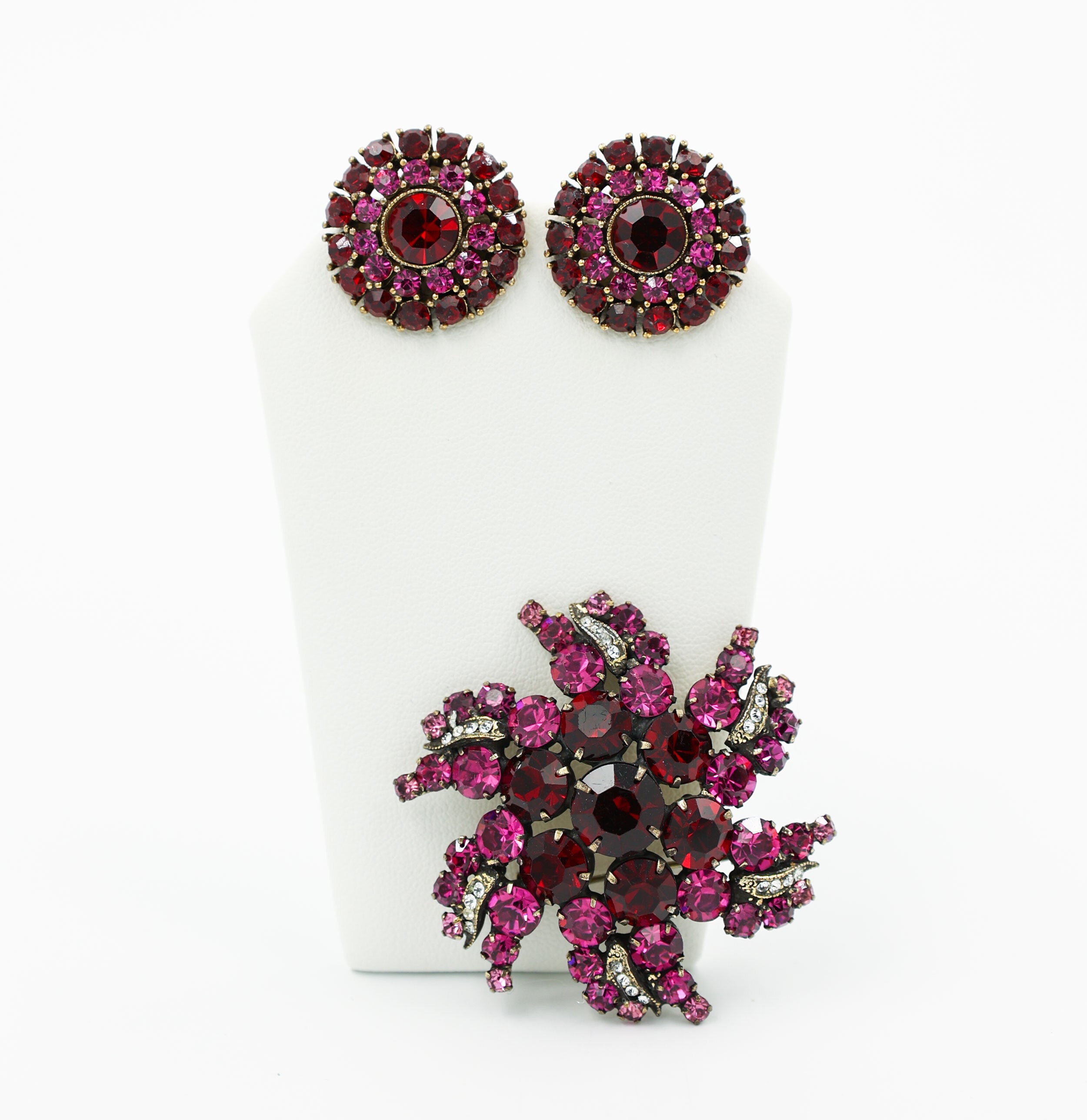 Weiss Red Fuchsia Set 1950s – Antiques by Anna